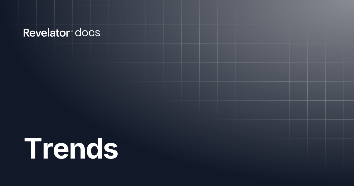 Trends | Revelator Pro